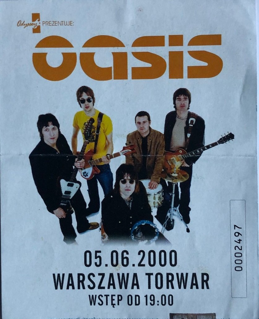 Oasis - Koncerty w Polsce
