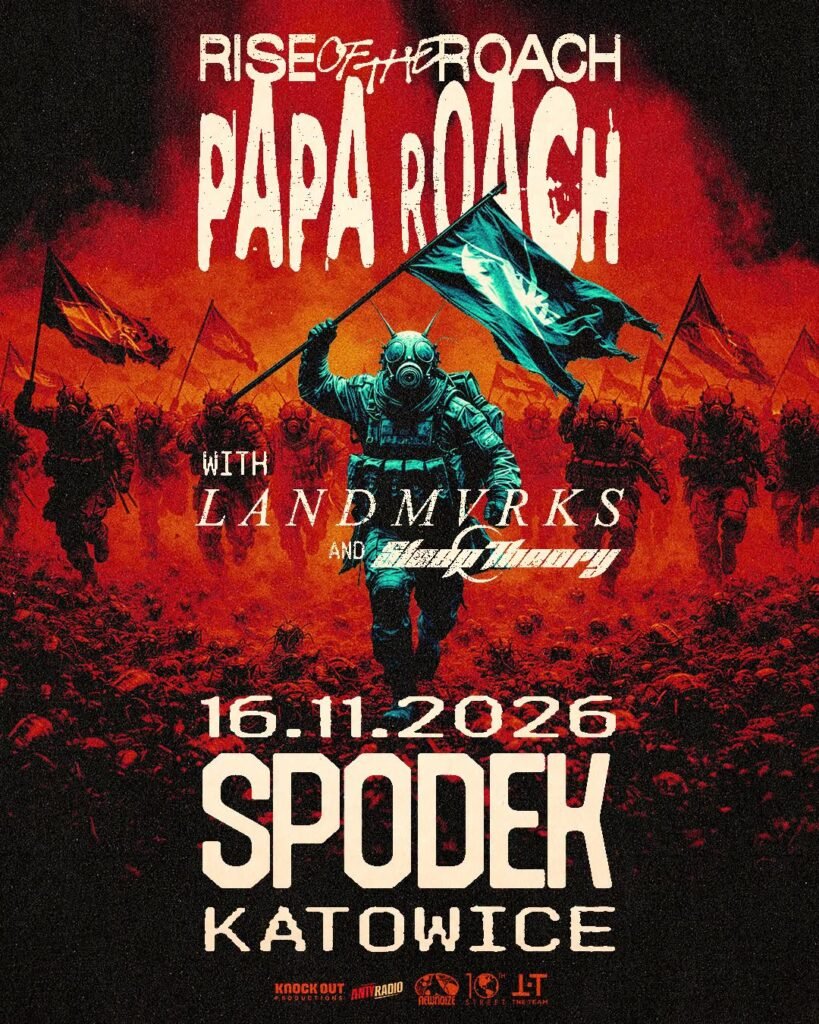Papa Roach - Katowice, 16.11.2026r. - Koncerty w Polsce